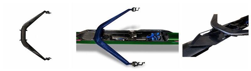 Lightweight Full Carbon Fiber Bow Wing Rigger For Racing Boat - Chinese ...